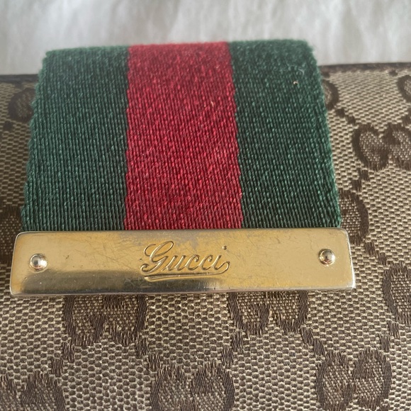 Gucci | Bags | Gucci Long Wallet With Snap Closure Lays Flat | Poshmark
